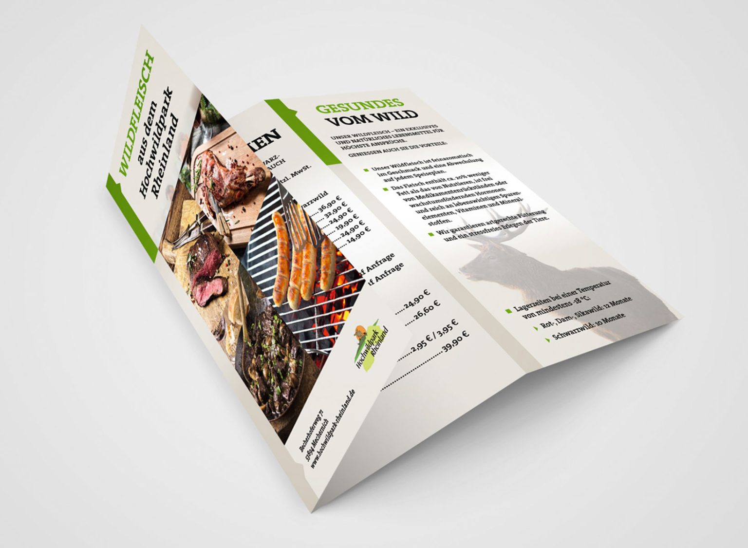 Faltblätter, Folder, Flyer - vh-crossmedia | Volker Heupel